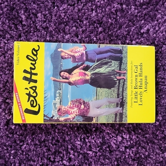 Media | Rare Sealed Lets Hula Vhs Little Brown Gal Lovely Hula Hands ...